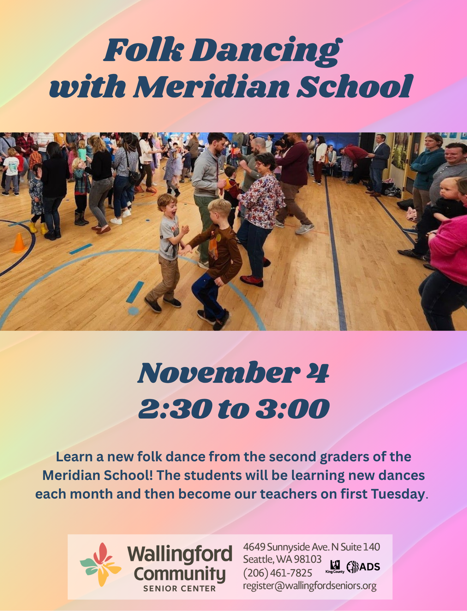 Folk Dancing with Meridian School, Nov. 4, 2025 – Wallingford Community ...